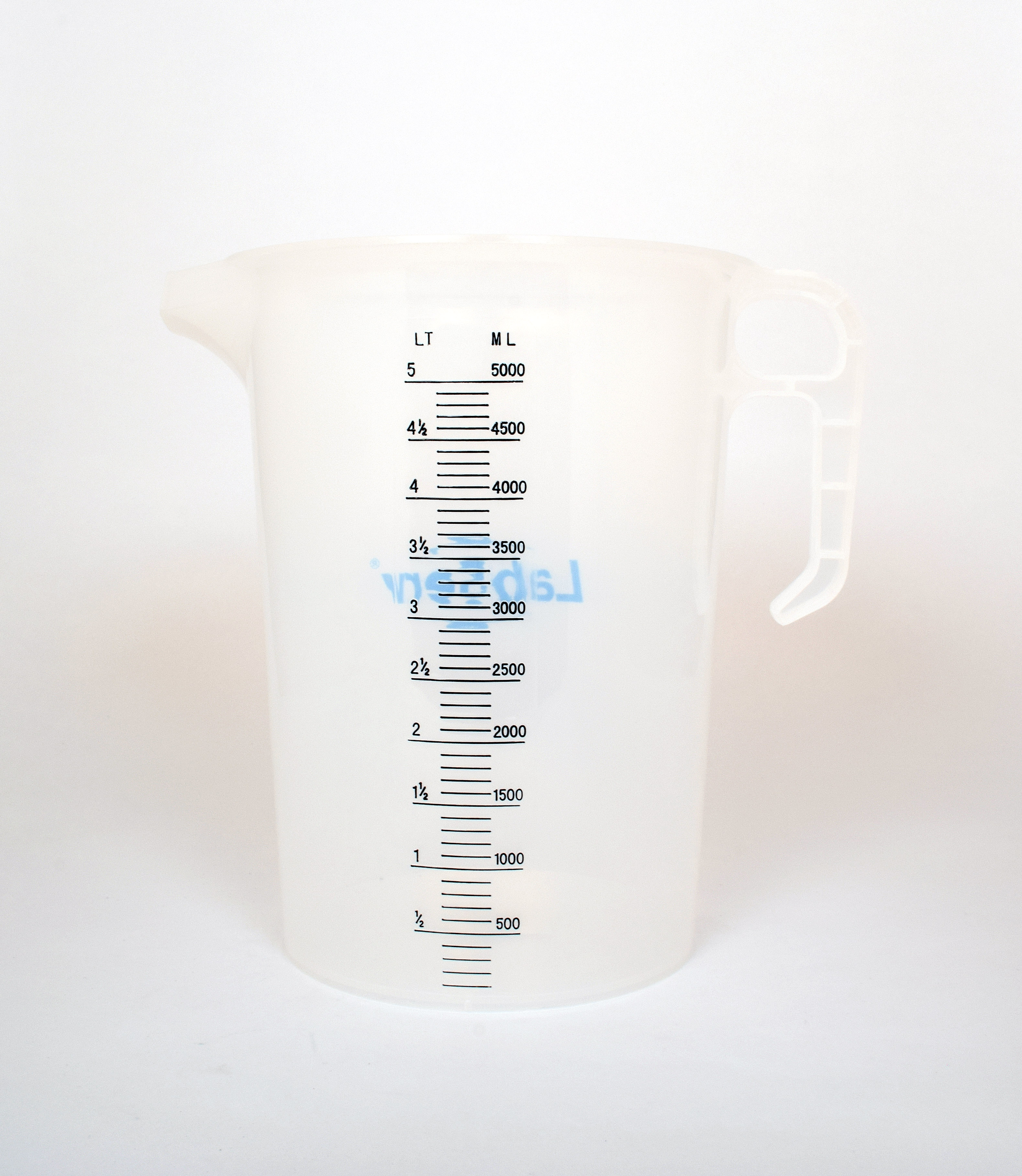 Jug plastic graduated 5L autoclavable – Vintessential Wine Laboratories
