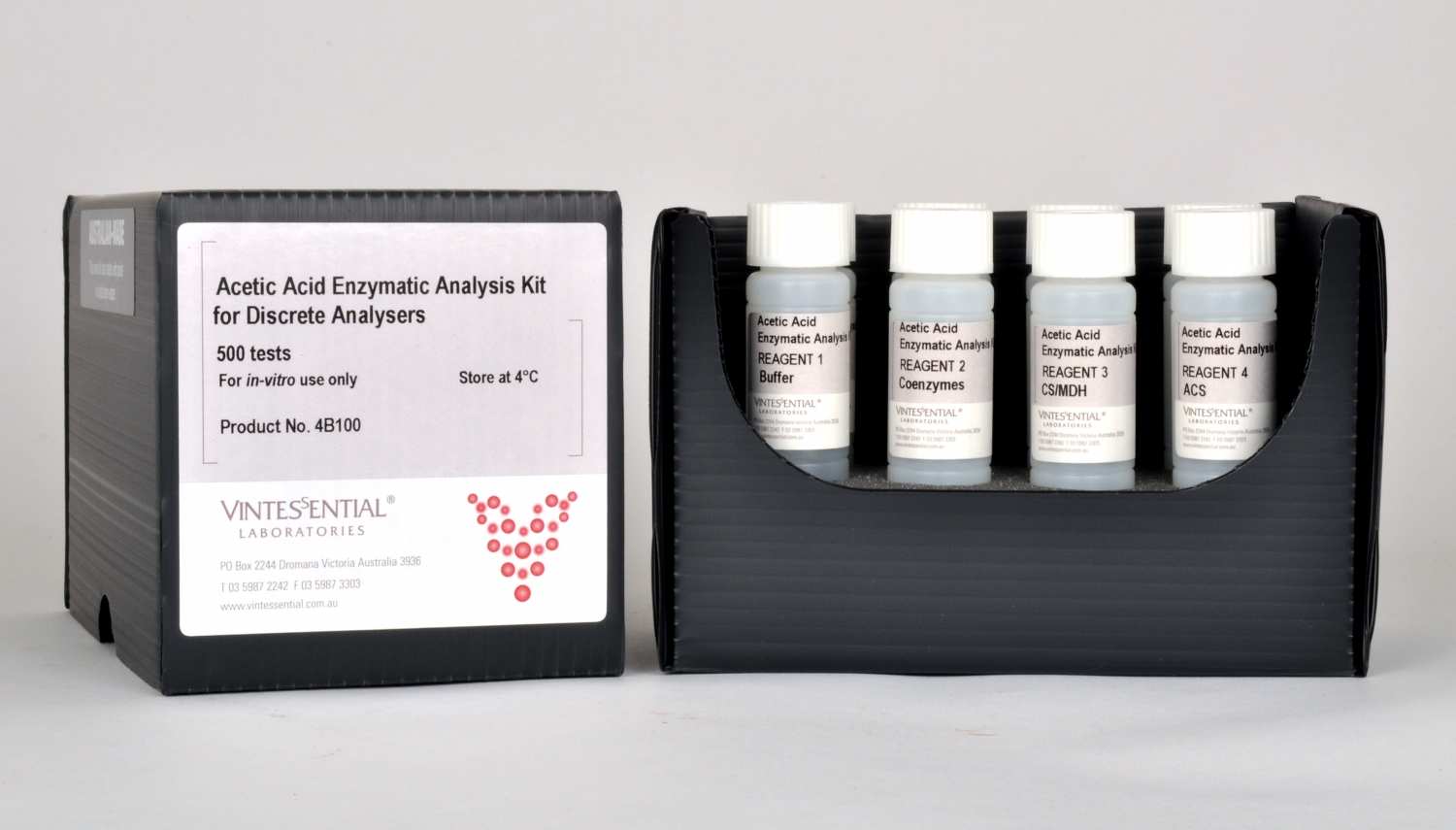 Acetic Acid Test Kit for Discrete Analysers | Vintessential